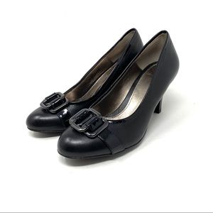 Sofft | Shoes | Sfft Vivia Black Leather Pumps | Poshmark